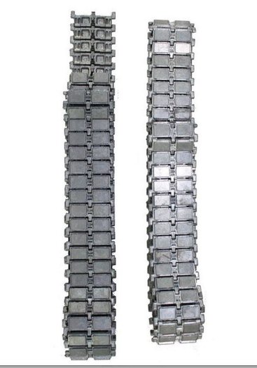 Abrams M1A2 - metal TRACKS, HENG LONG - jurod