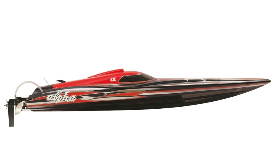 RC speedboot Alpha Flame Scheme 1060mm brushless 4-6S - jurod